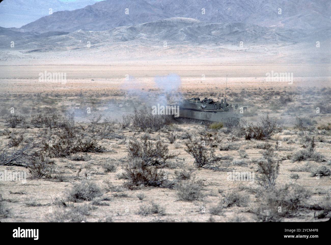 Fort Irwin, CA. USA. May 1991. Fort Irwin National Training Center ...
