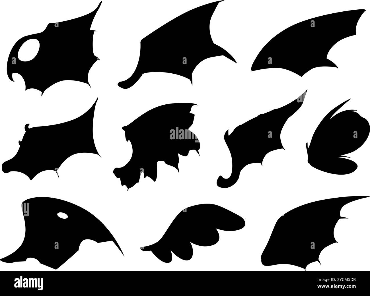 Bat Silhouette Tattoo