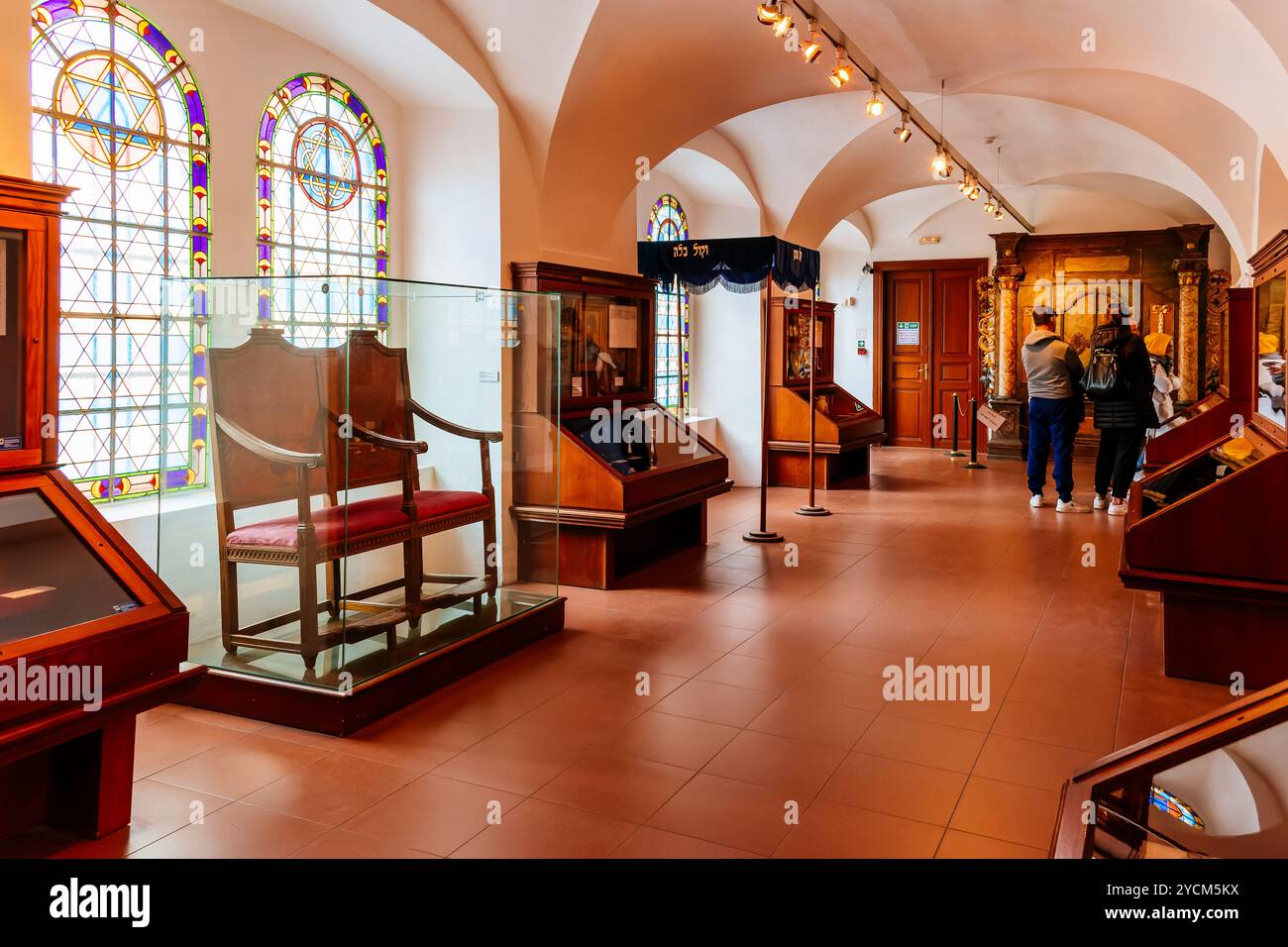 Exhibition space. Klausen Synagogue is nowadays the largest synagogue ...