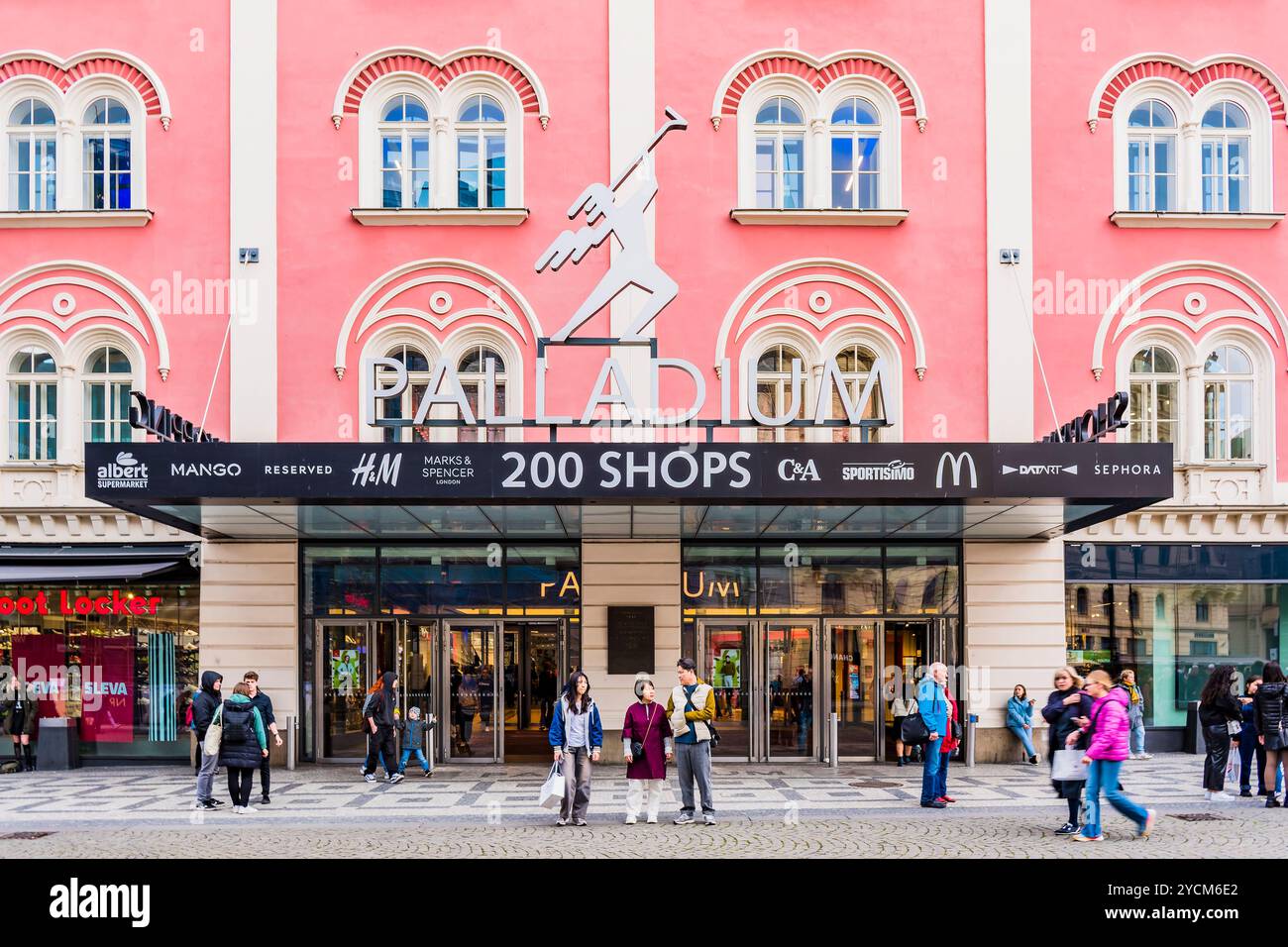 Shopping prague center palladium hi-res stock photography and images ...