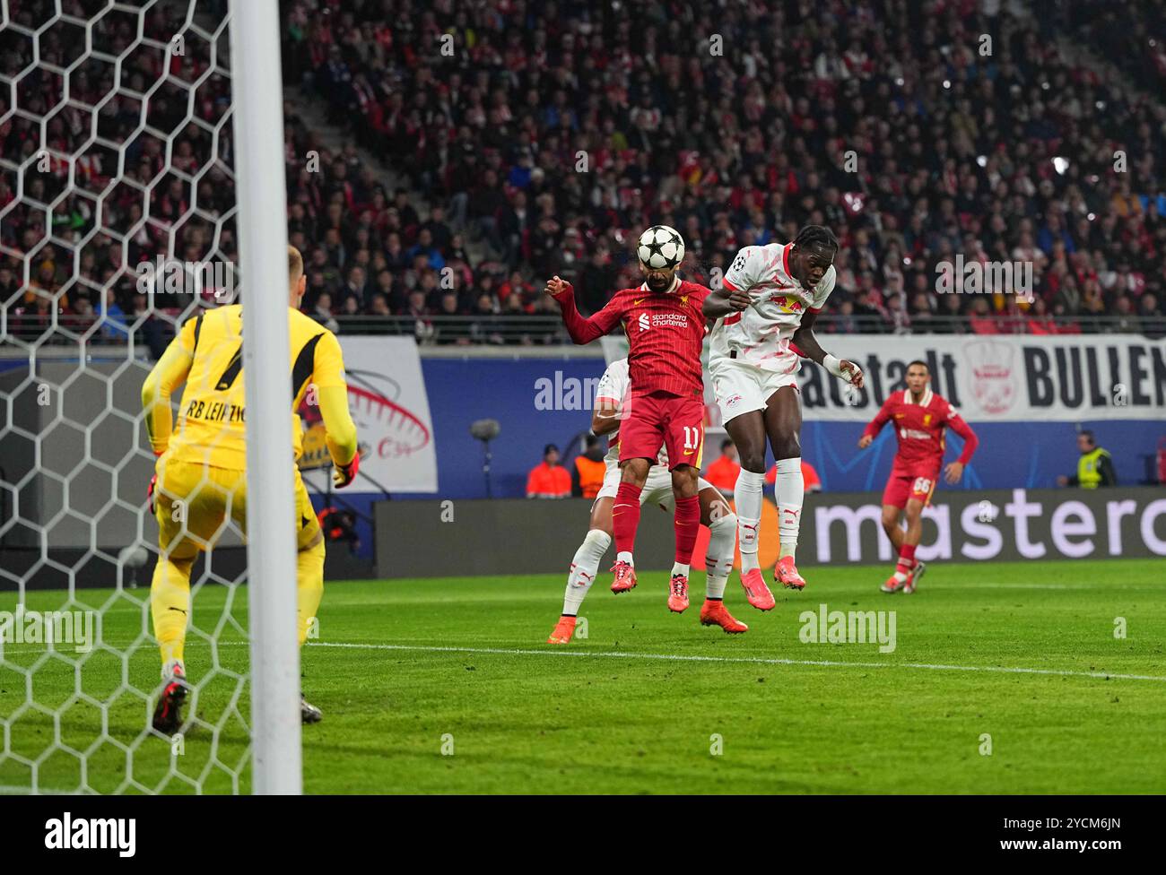 Red Bull Arena, Leipzig, Germany. 23rd Oct, 2024. Mohamed Salah of ...