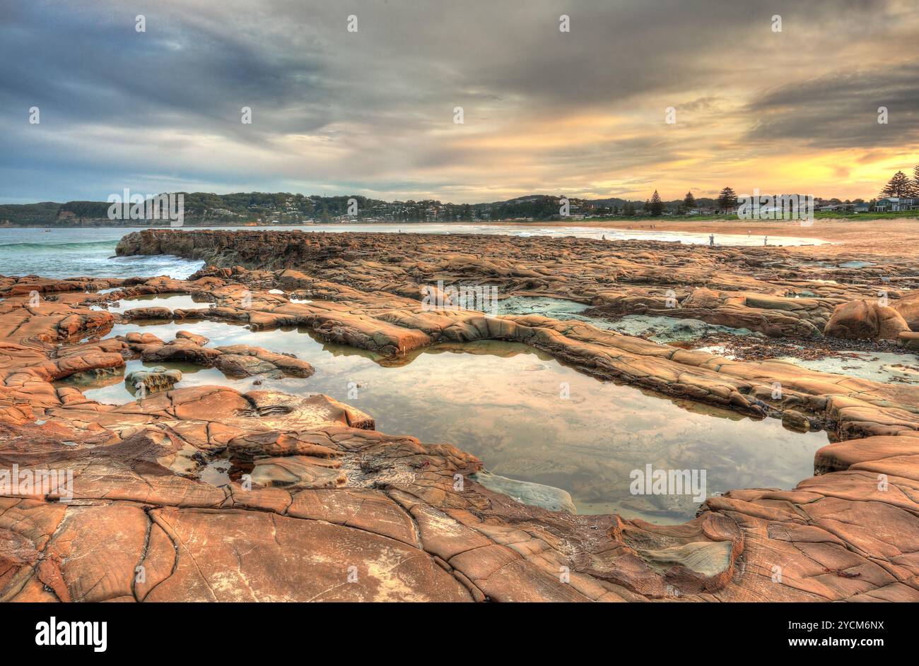Weathered rock pools hi-res stock photography and images - Alamy