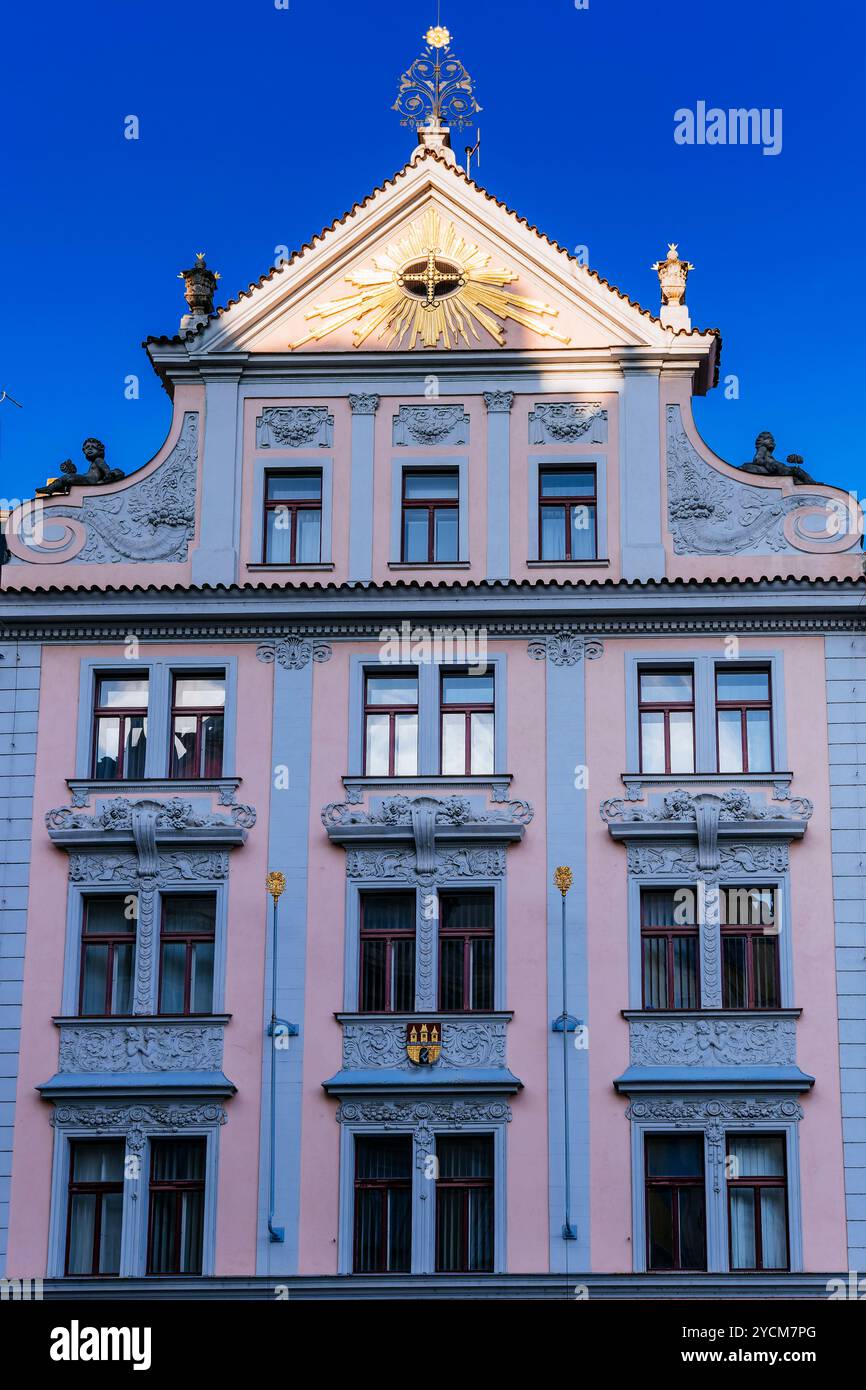 Prague neo baroque architecture hi-res stock photography and images - Alamy