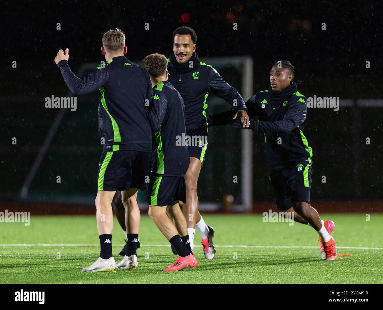 Reykjavik, Iceland. 23rd Oct, 2024. Cercle's Senna Miangue and Cercle's ...