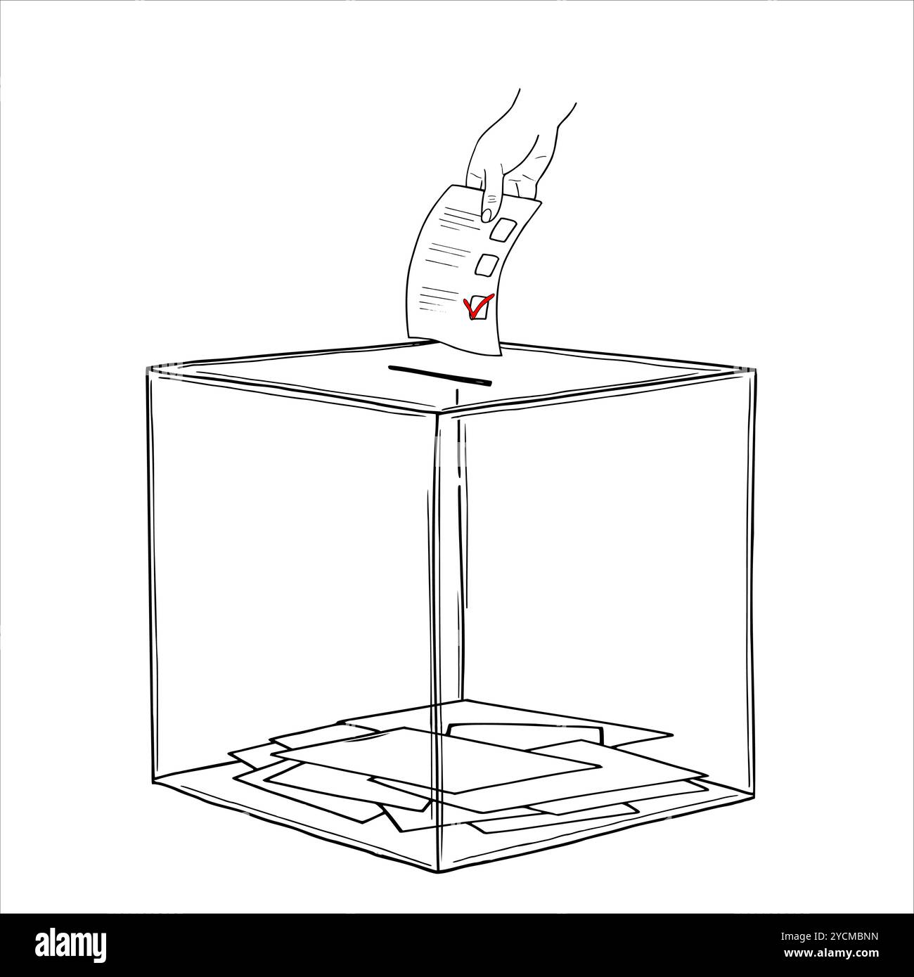 Your voice your choice Stock Vector Images - Alamy