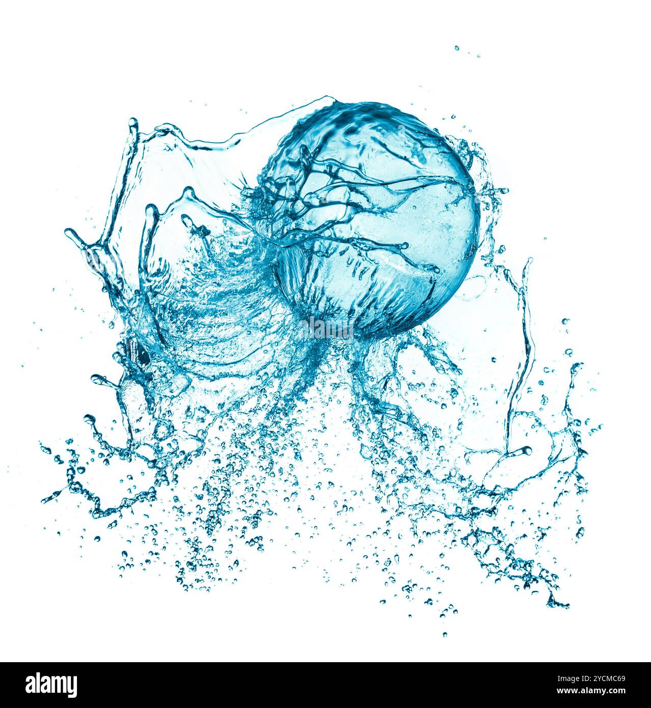 Ball water splash Cut Out Stock Images & Pictures - Alamy