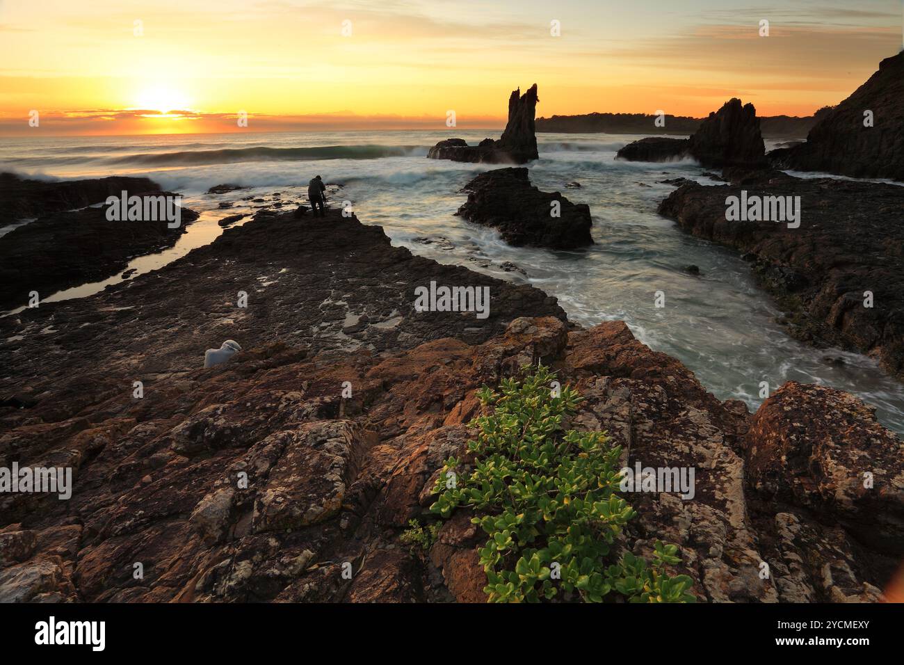 Basalt rock sunrise landscape dawn hi-res stock photography and images ...