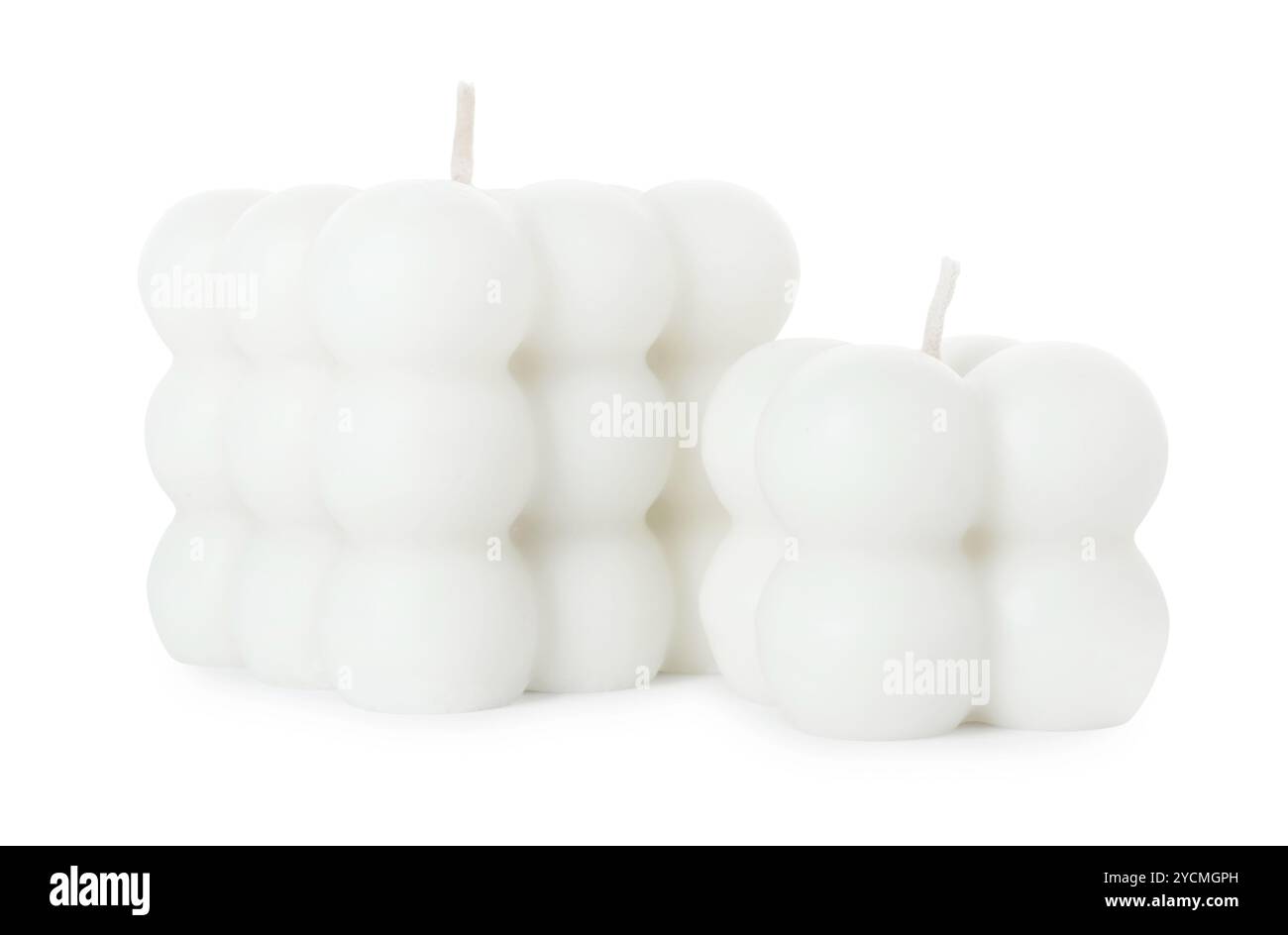 Two beautiful bubble candles hi-res stock photography and images - Alamy