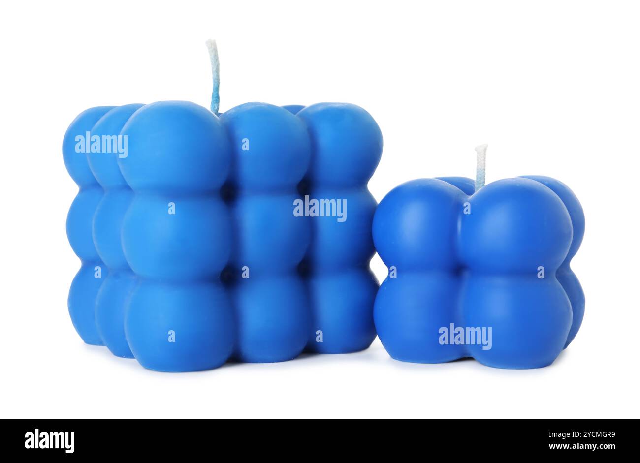 Two blue bubble candles hi-res stock photography and images - Alamy