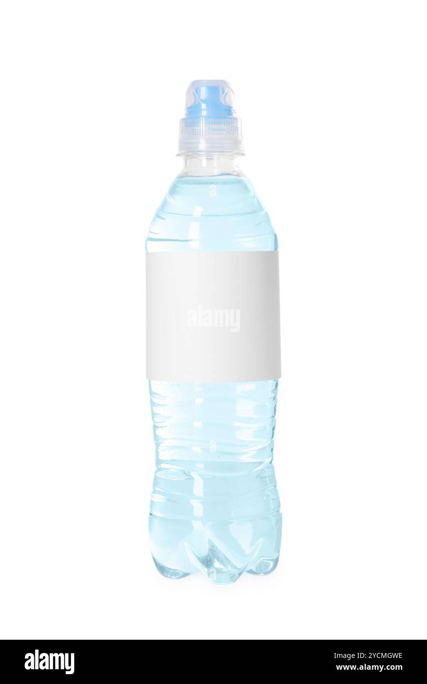 Plastic bottle of water isolated on white Stock Photo - Alamy