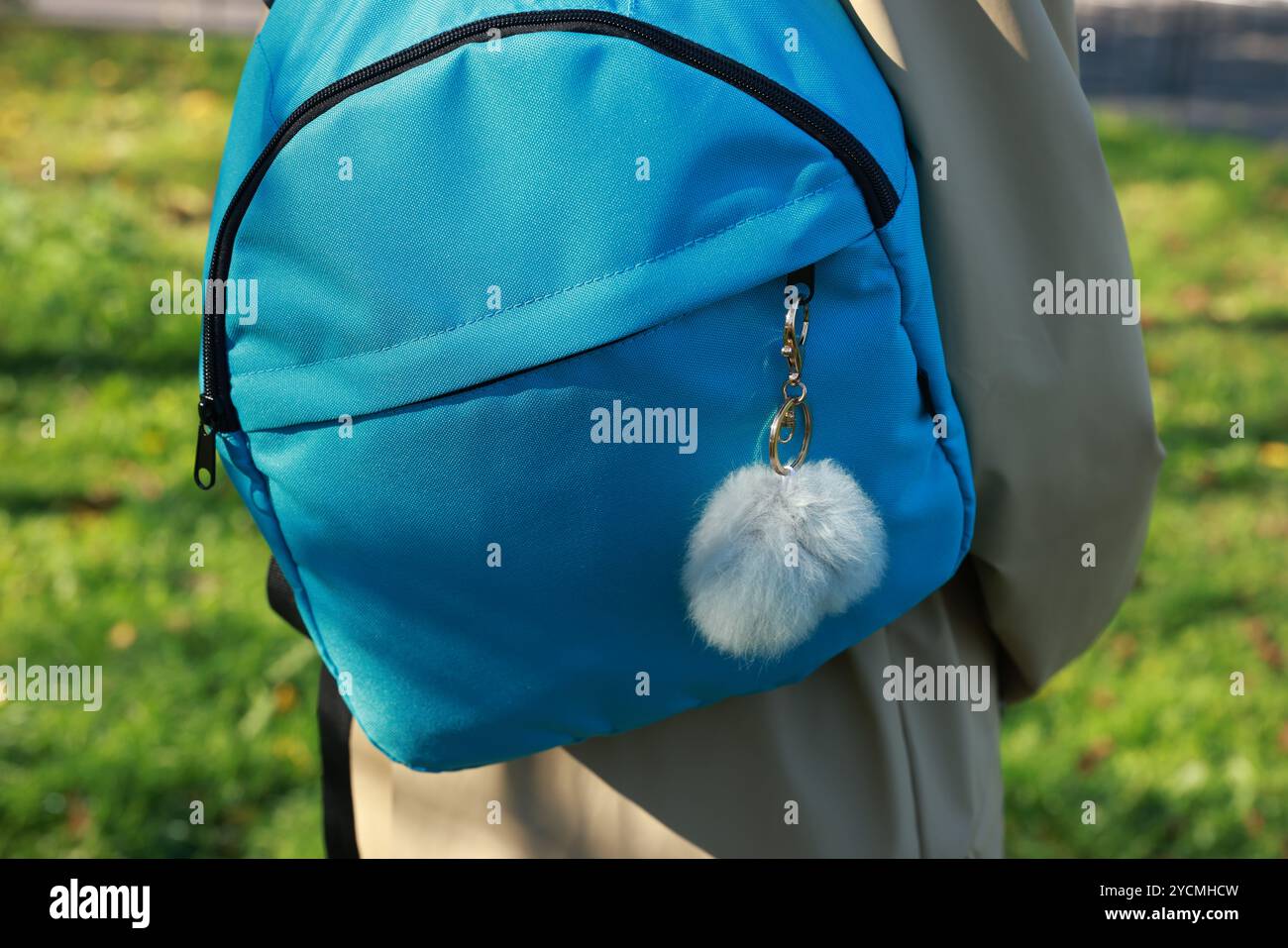 Faux fur backpack hi-res stock photography and images - Alamy