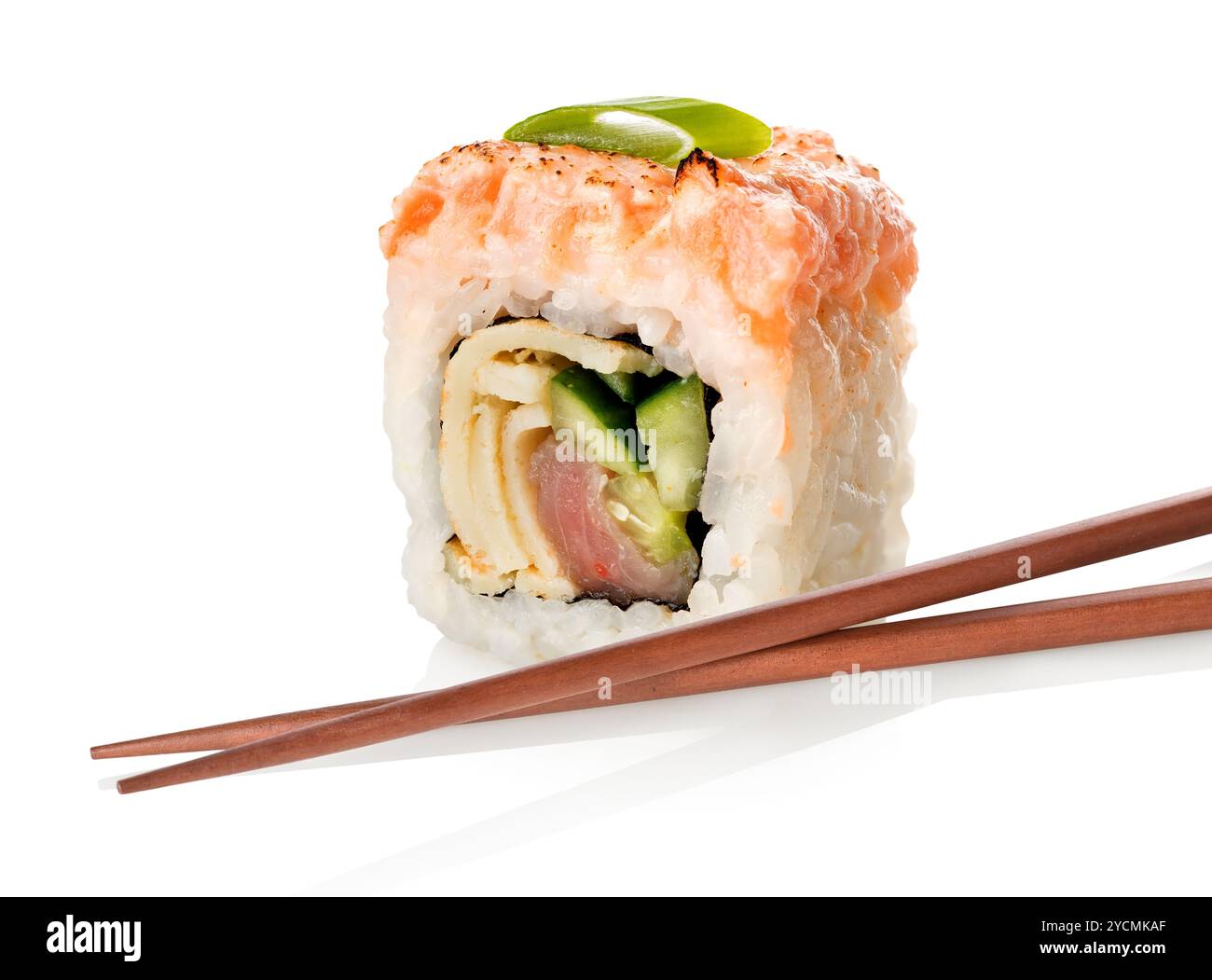 Sushi fish chopsticks Cut Out Stock Images & Pictures - Alamy