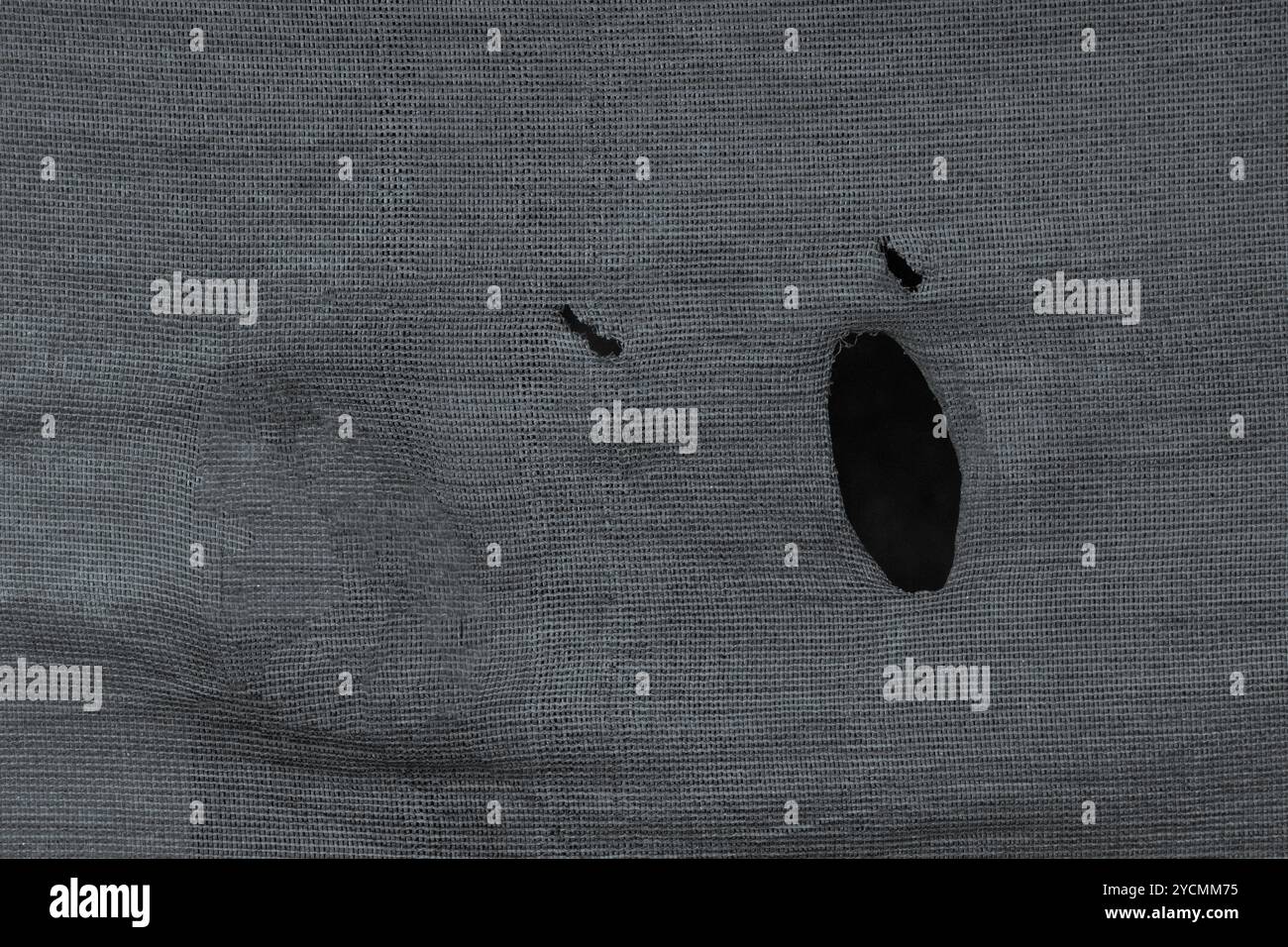 Abstract Spooky Ghost Face on Curtain Background: Halloween Concept ...