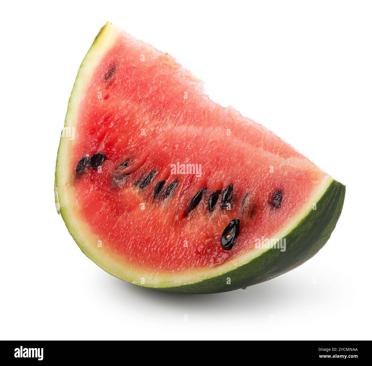Piece fresh organic watermelon Cut Out Stock Images & Pictures - Alamy