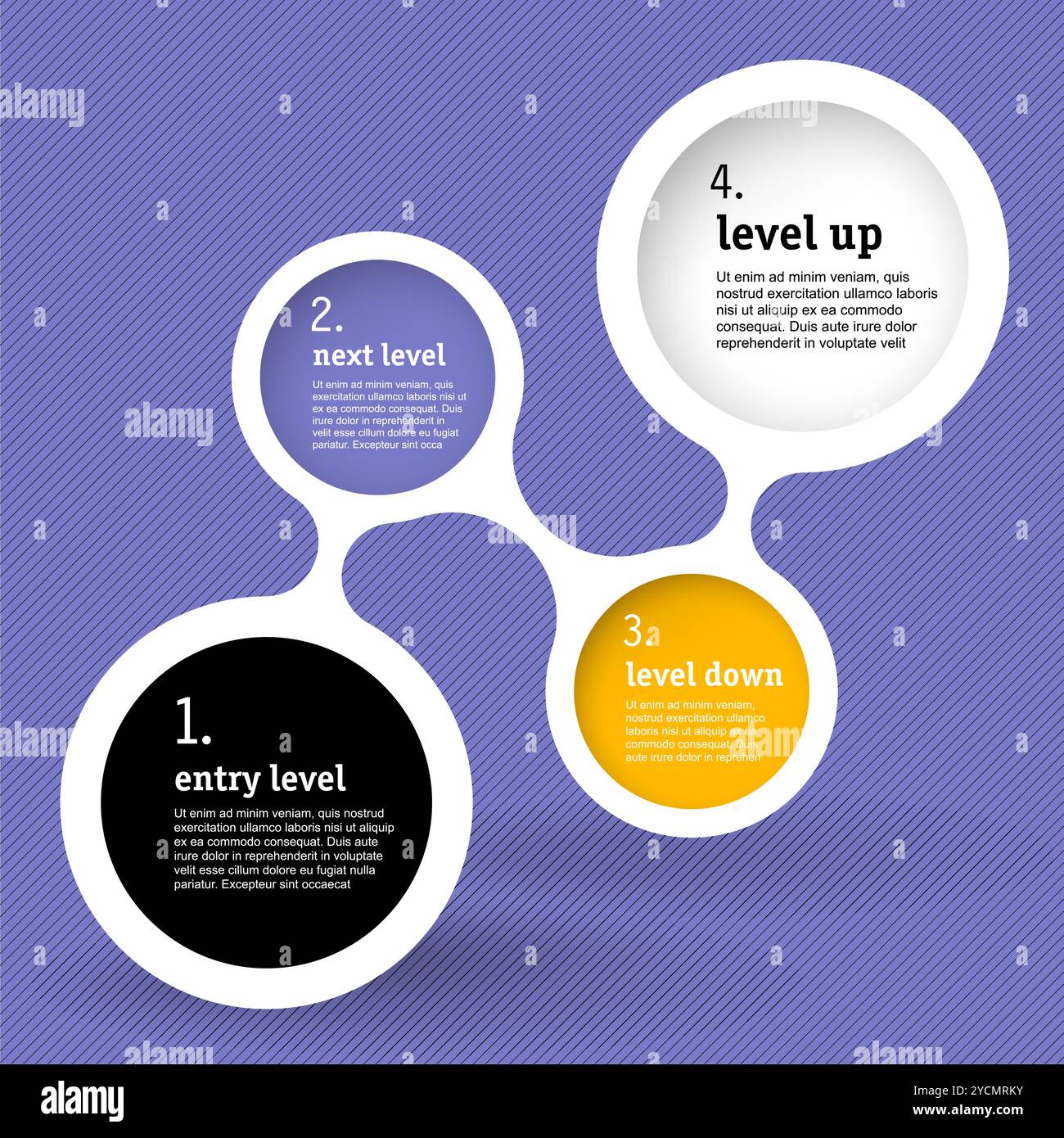 Process infographic step by step template Stock Vector Image & Art - Alamy