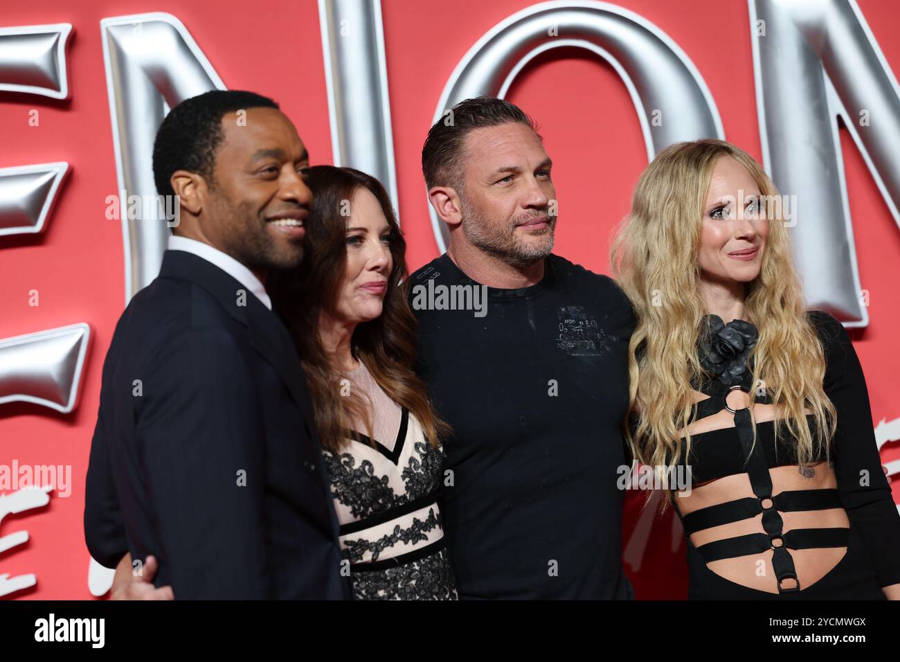 Tom hardy and juno temple at bfi imax hi-res stock photography and ...