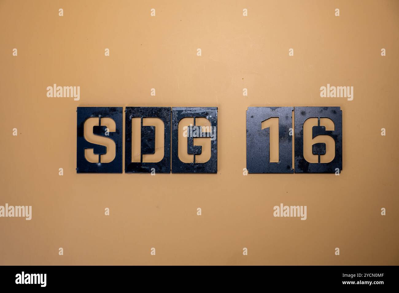 Each image features a different SDG, represented by its unique number ...