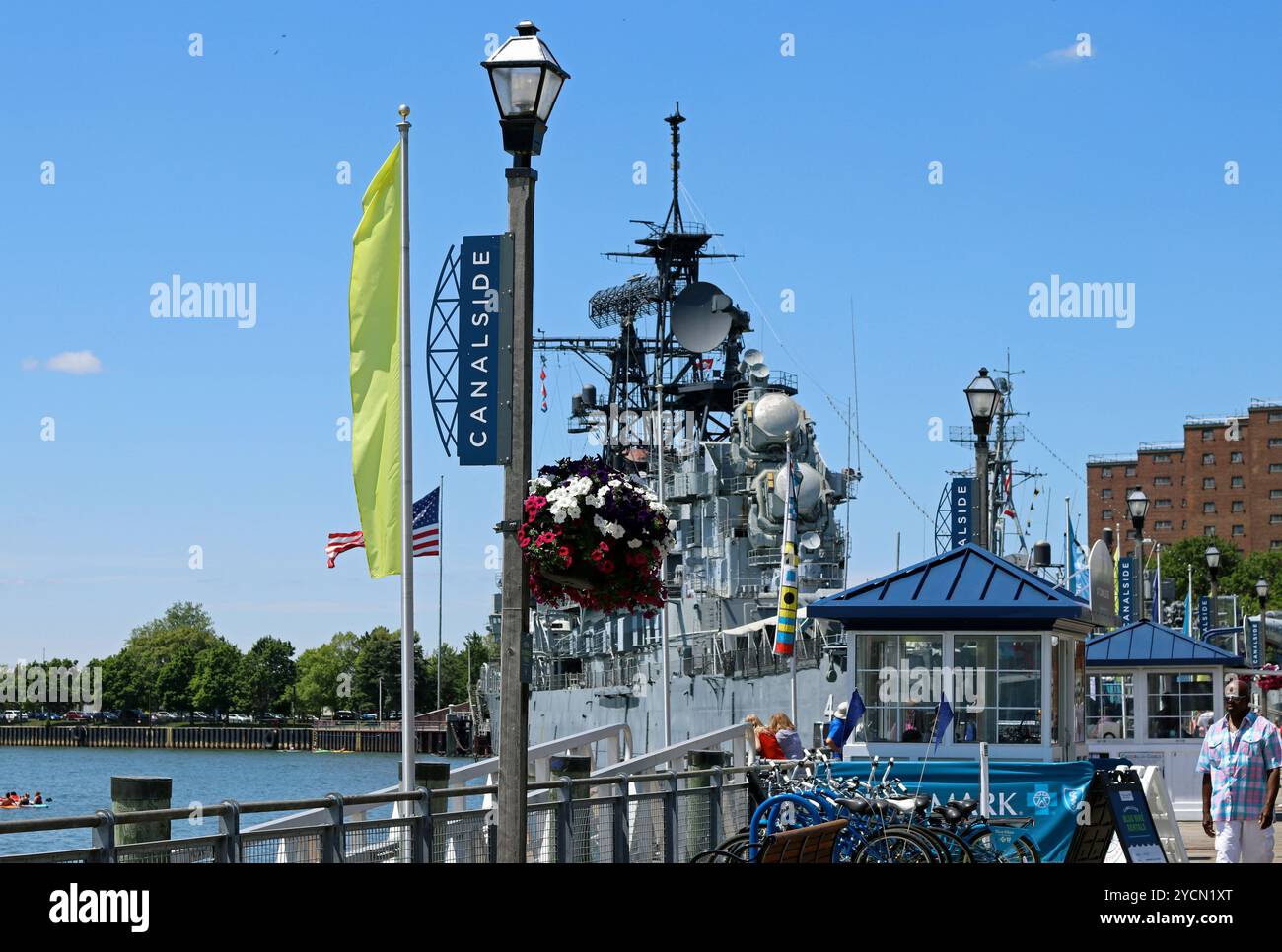Canalside, Buffalo, New York Stock Photo - Alamy