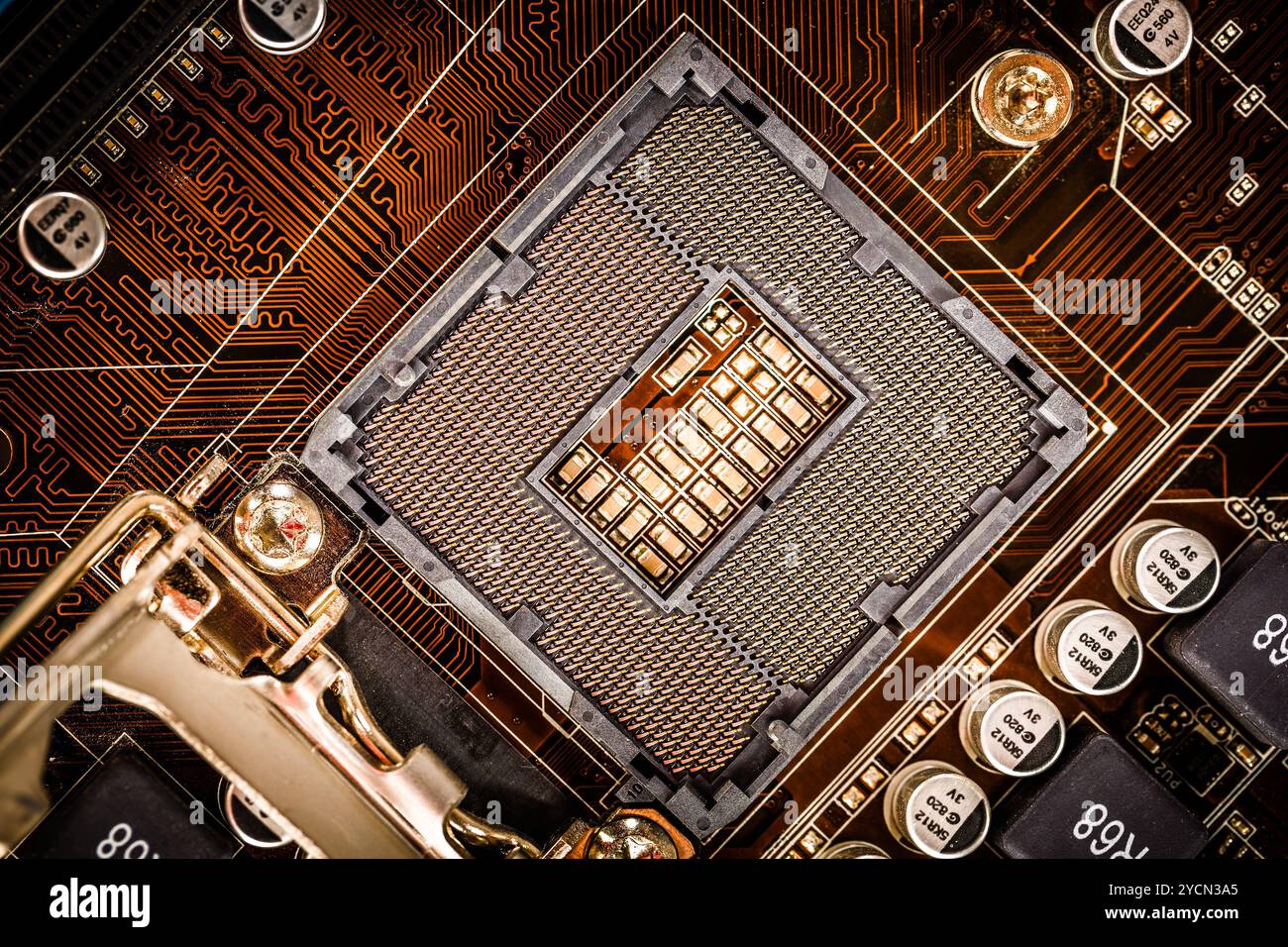 Modern motherboard pc hi-res stock photography and images - Alamy