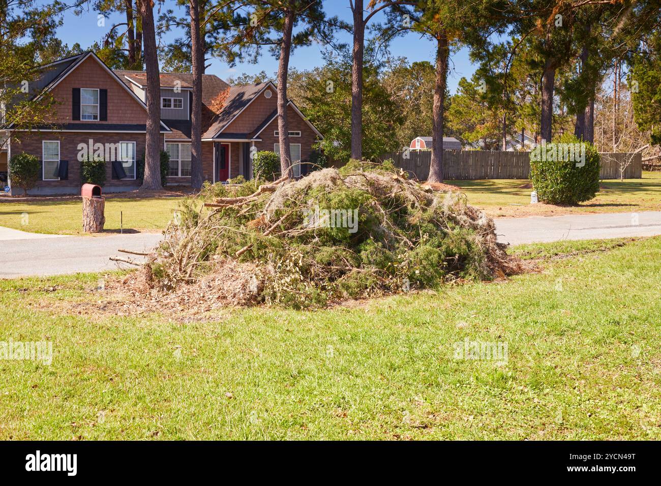 Still cleaning up after Hurricane Helene, it's now October 24th with a ...