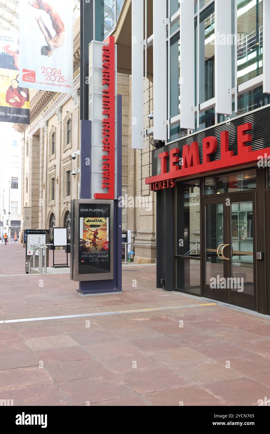 Temple Hoyne Buell Theatre in the Centre for Performing Arts in Denver ...
