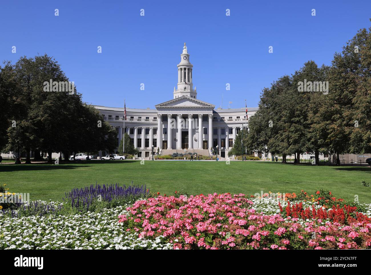 Denver city courthouse, in Civic Center park, Colorado, USA Stock Photo ...