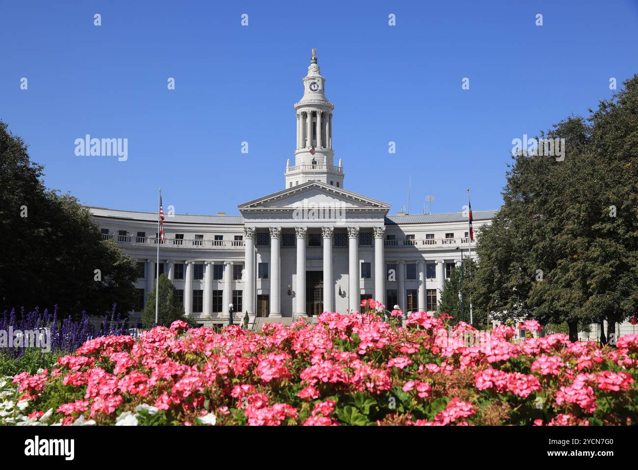 Denver city courthouse, in Civic Center park, Colorado, USA Stock Photo ...