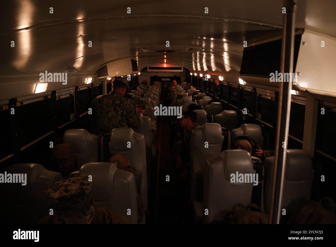 Sailors assigned to Naval Mobile Construction Battalion (NMCB) 4 ...