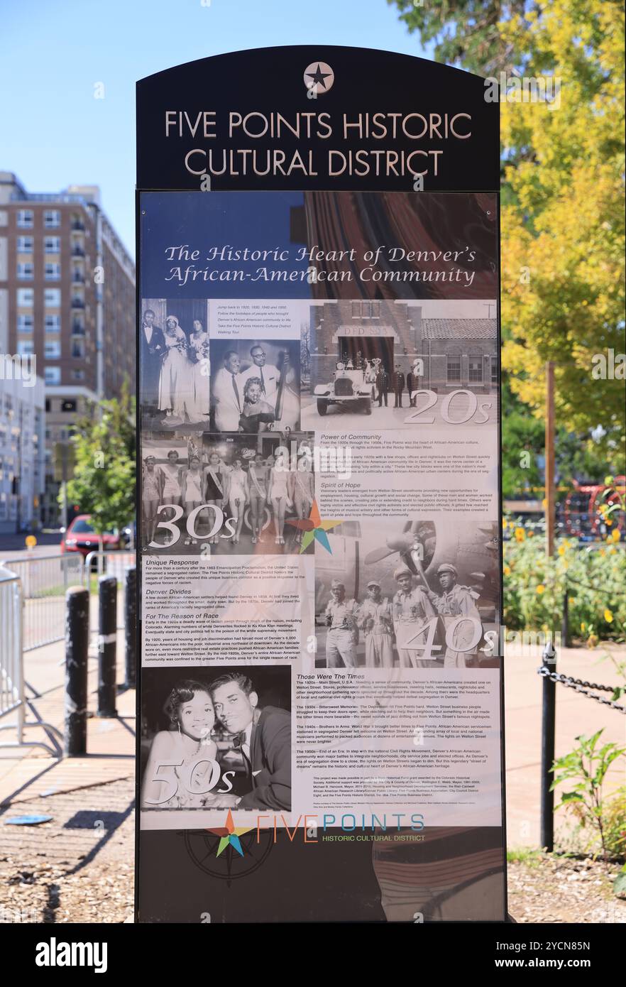 Five Points, one of Denver's oldest neighbourhoods & a former home to ...