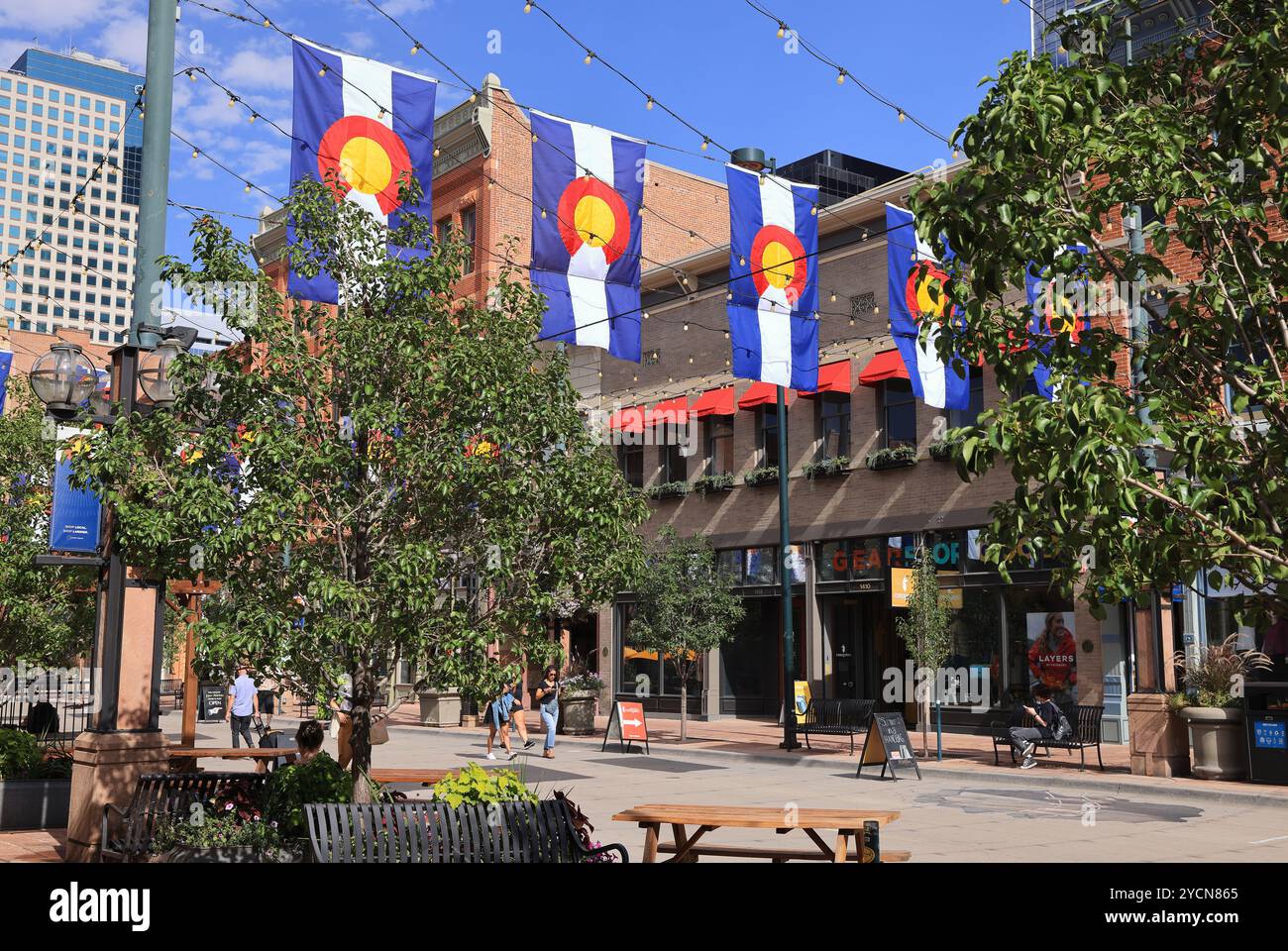 Larimer Square, the historic block, which is the iconic & creative ...