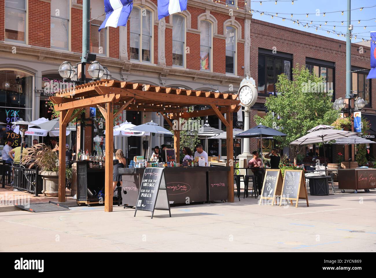 Larimer Square, the historic block, which is the iconic & creative ...