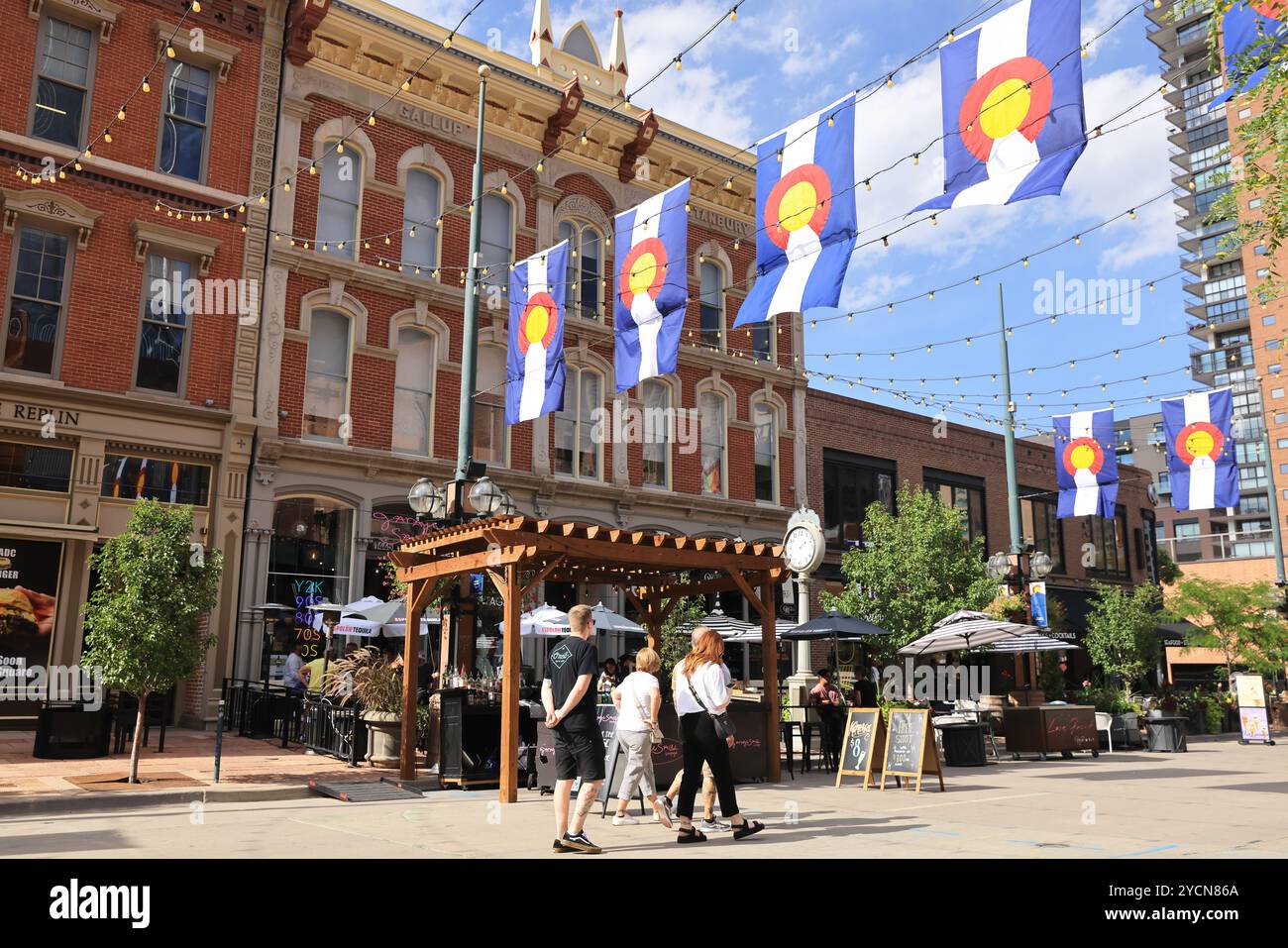 Larimer Square, the historic block, which is the iconic & creative ...