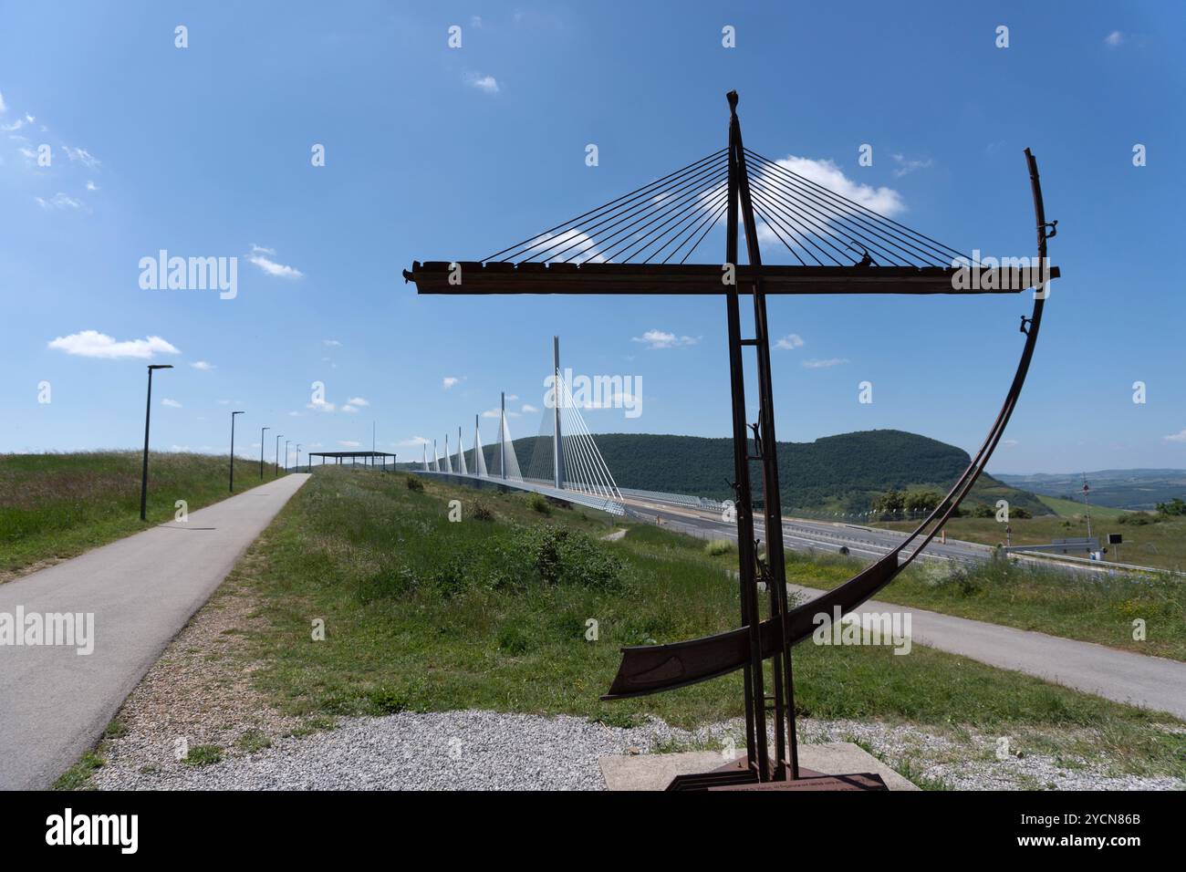 Millau bypass hi-res stock photography and images - Alamy