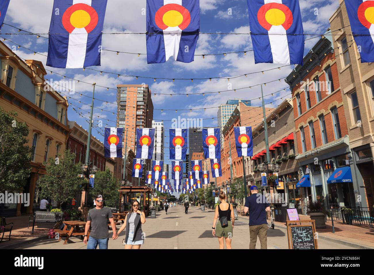 Larimer Square, the historic block, which is the iconic & creative ...