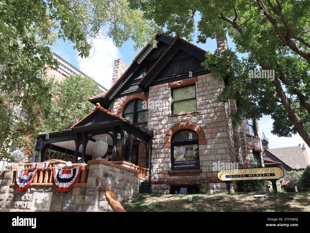 Molly Brown's House Museum, the Denver home of American philanthropist ...