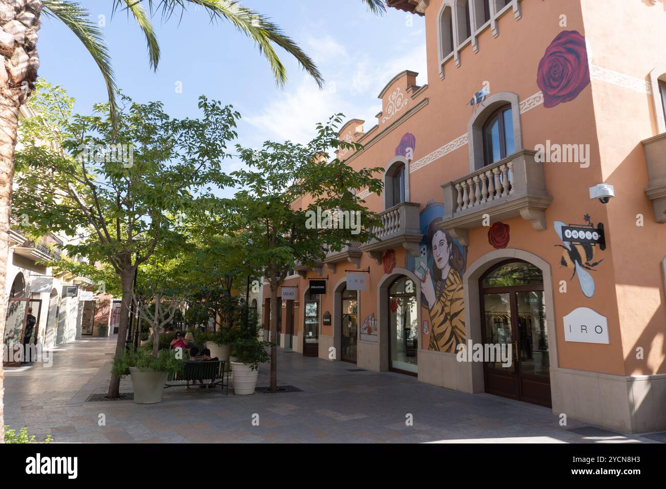 La Roca Village Spain Stock Photo - Alamy