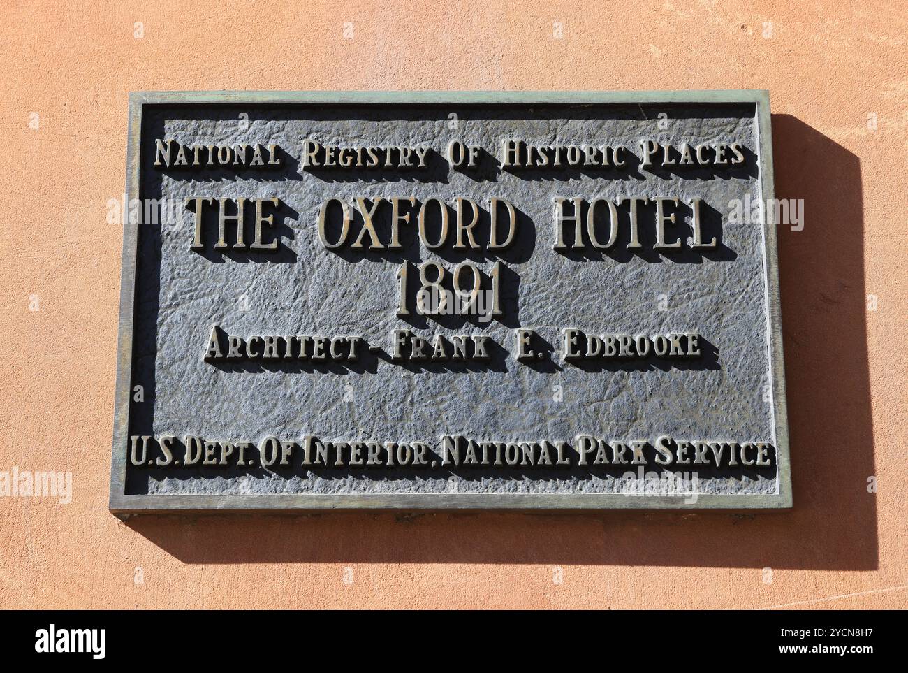 The luxury Oxford Hotel built in 1891, an iconic landmark with a unique ...