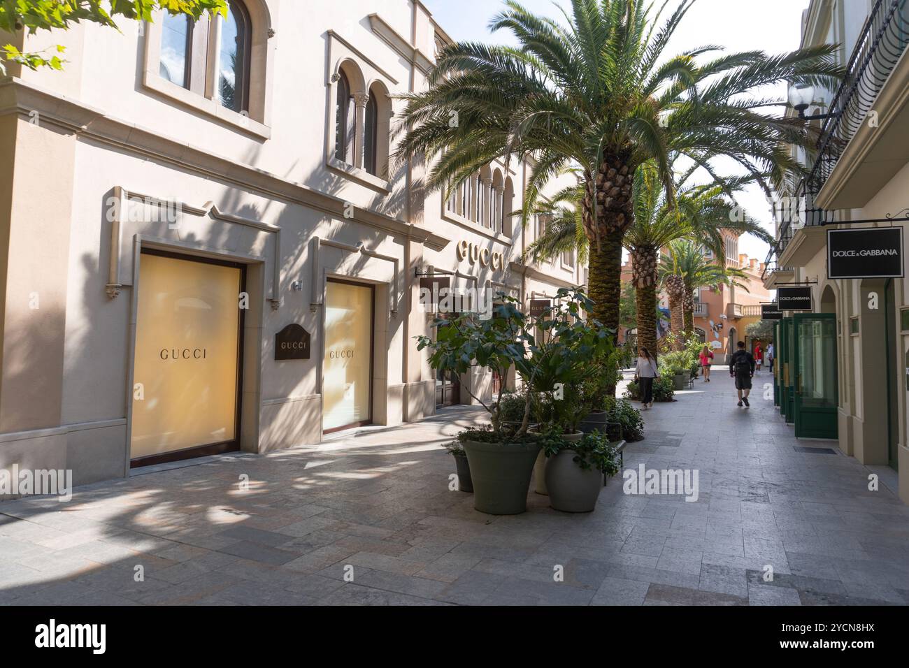 La Roca Village Spain Stock Photo - Alamy