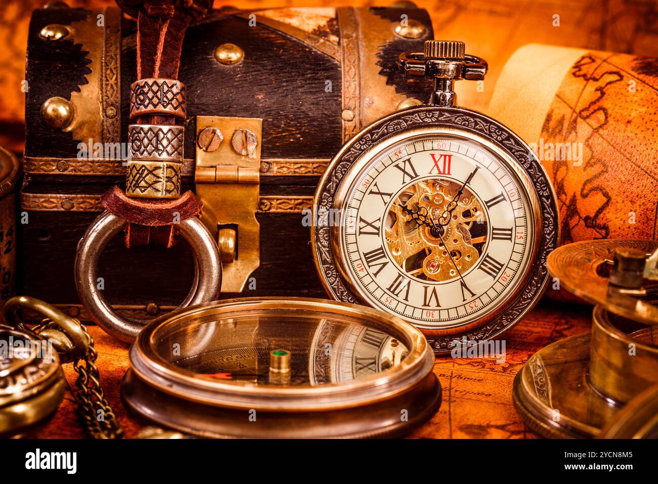 Vintage pocket watch Stock Photo - Alamy