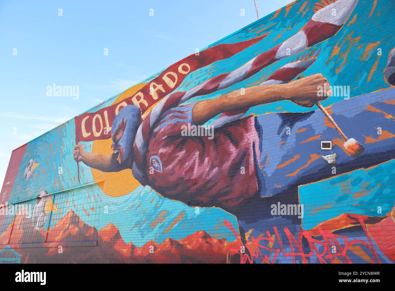 RiNo, trendy district in Denver with contemporary art galleries ...