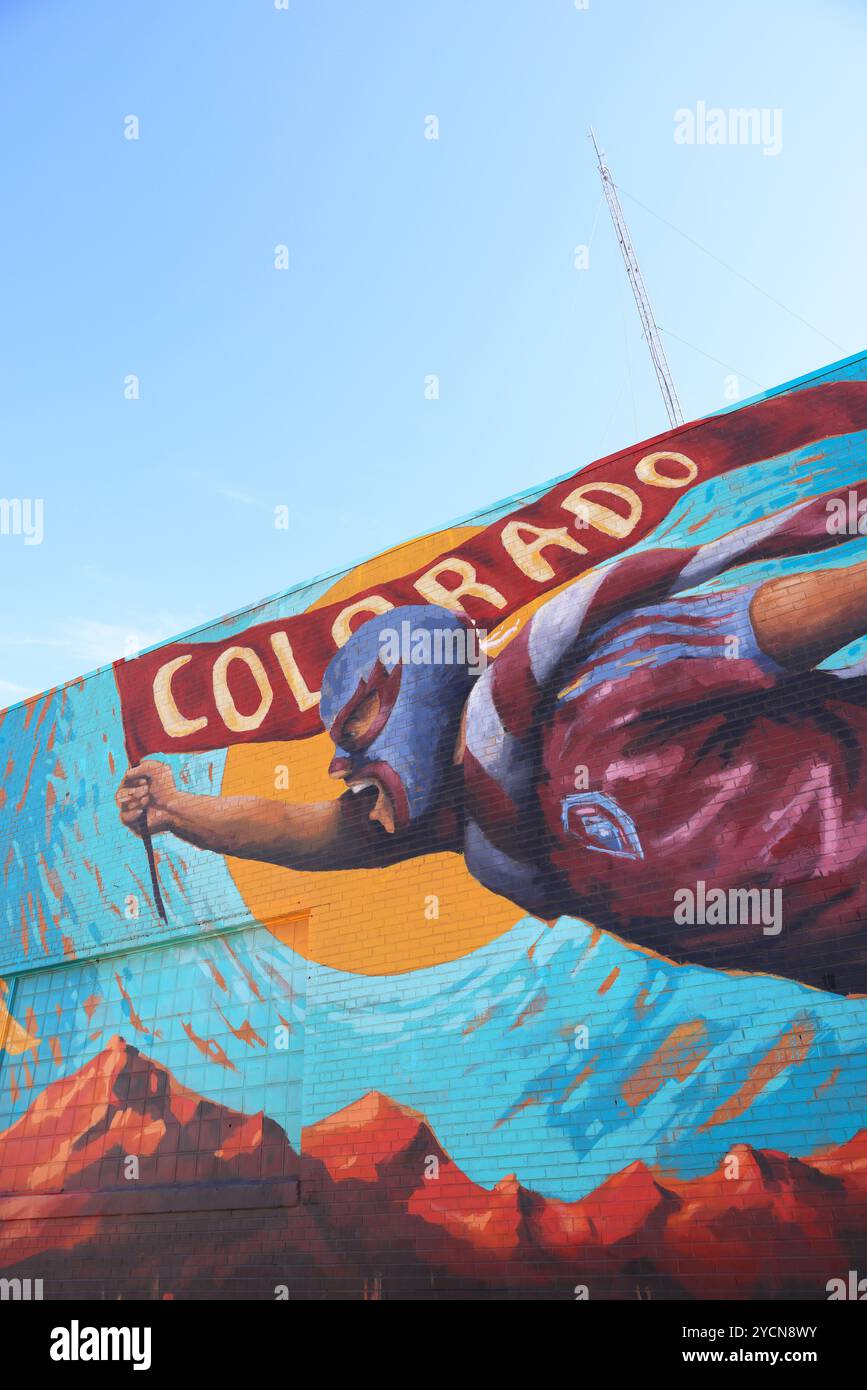 RiNo, trendy district in Denver with contemporary art galleries ...