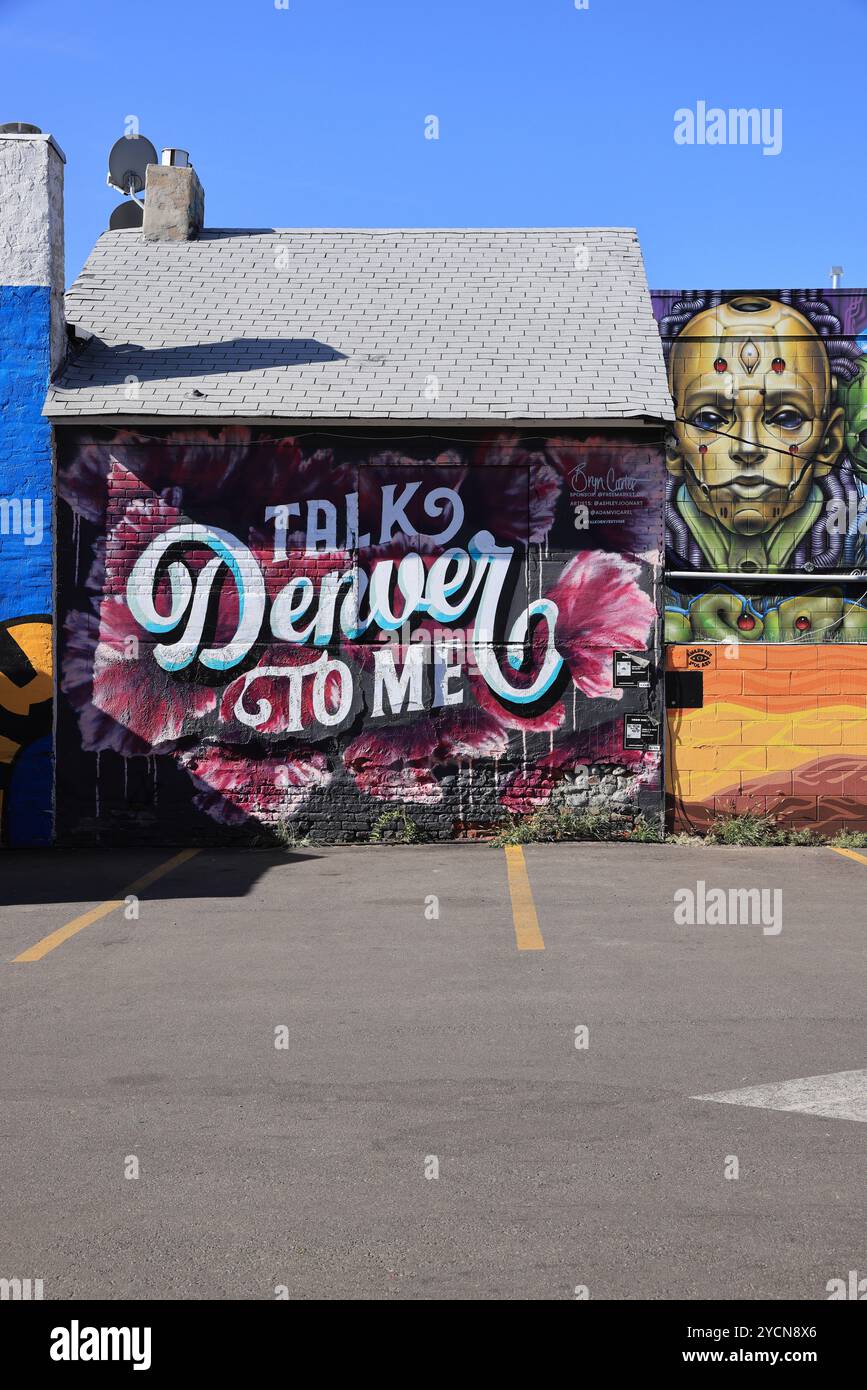 RiNo, trendy district in Denver with contemporary art galleries ...