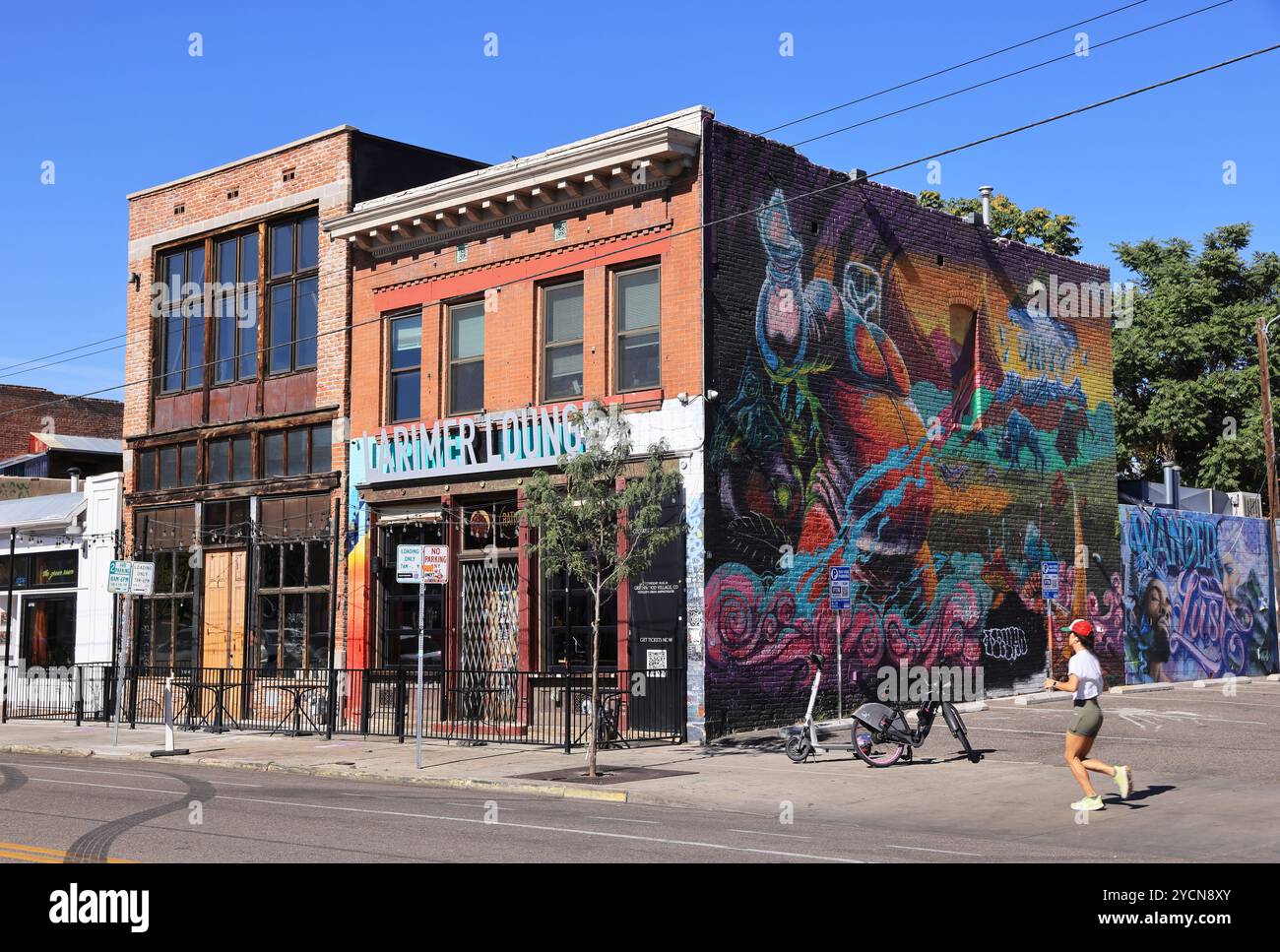 RiNo, trendy district in Denver with contemporary art galleries ...