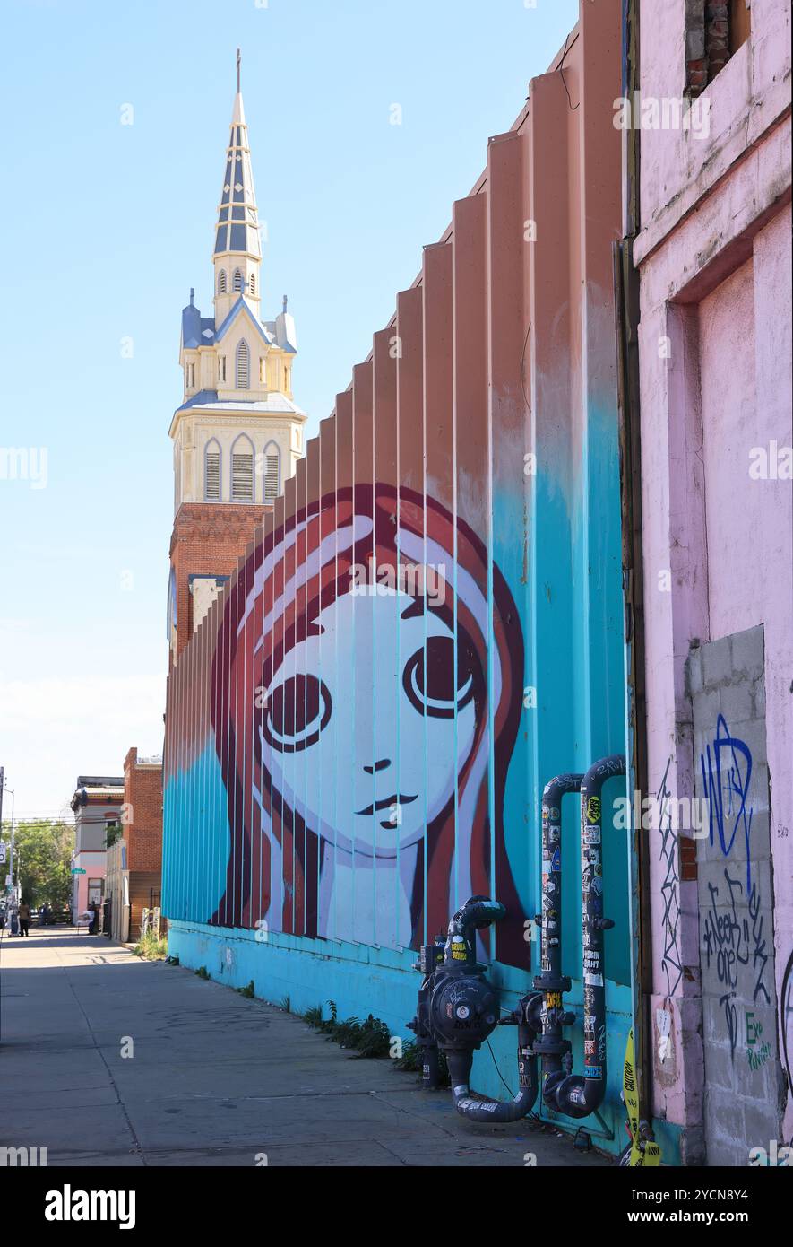 RiNo, trendy district in Denver with contemporary art galleries ...