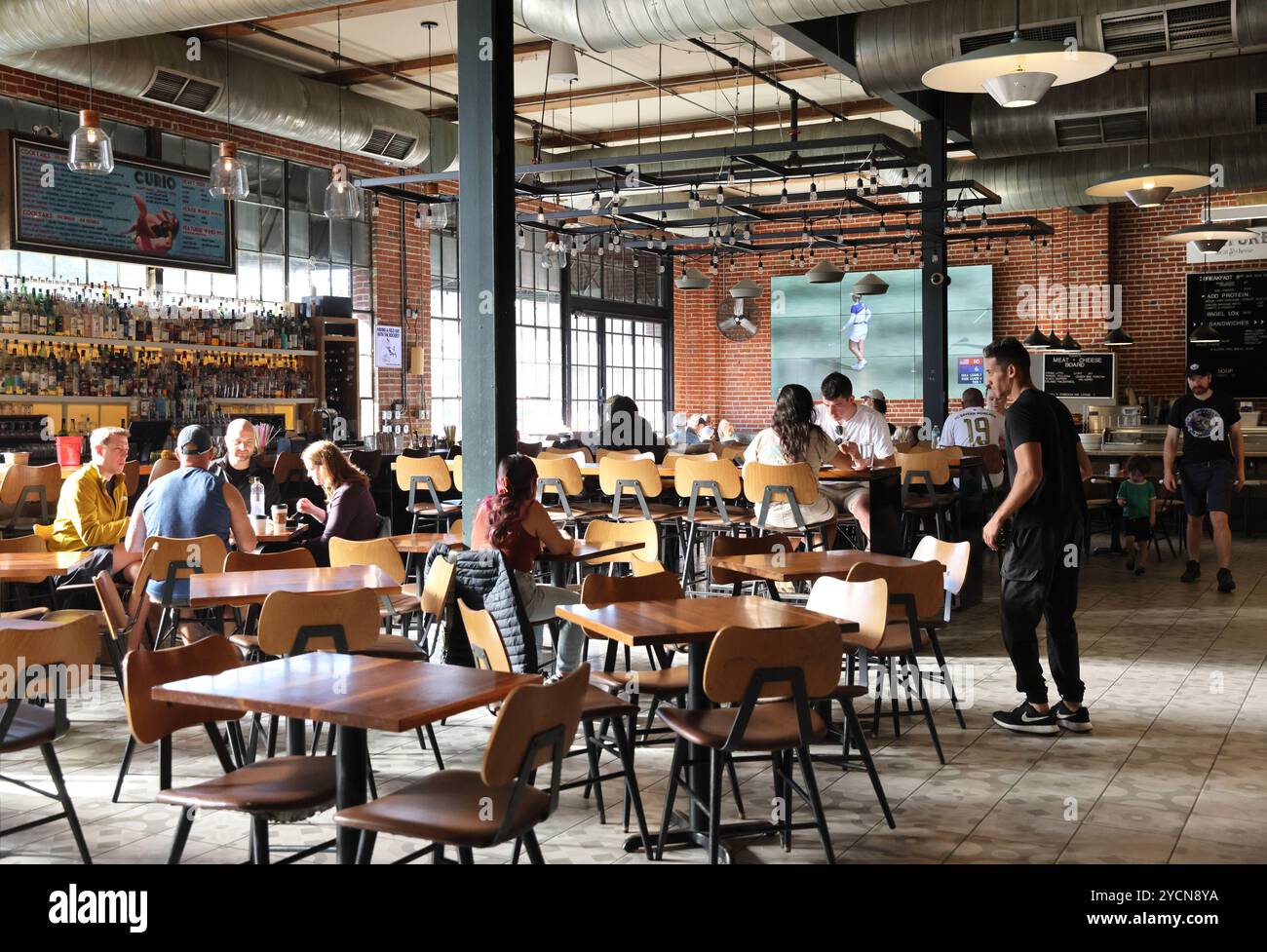 Denver Central Market trendy food hall, in RiNo, full of revamped ...