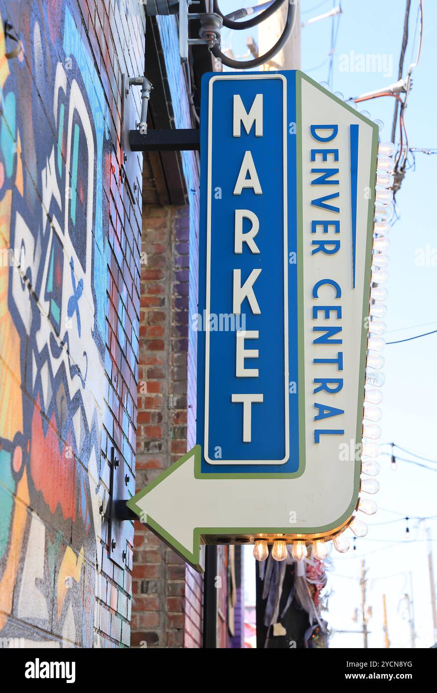 Denver Central Market trendy food hall, in RiNo, full of revamped ...