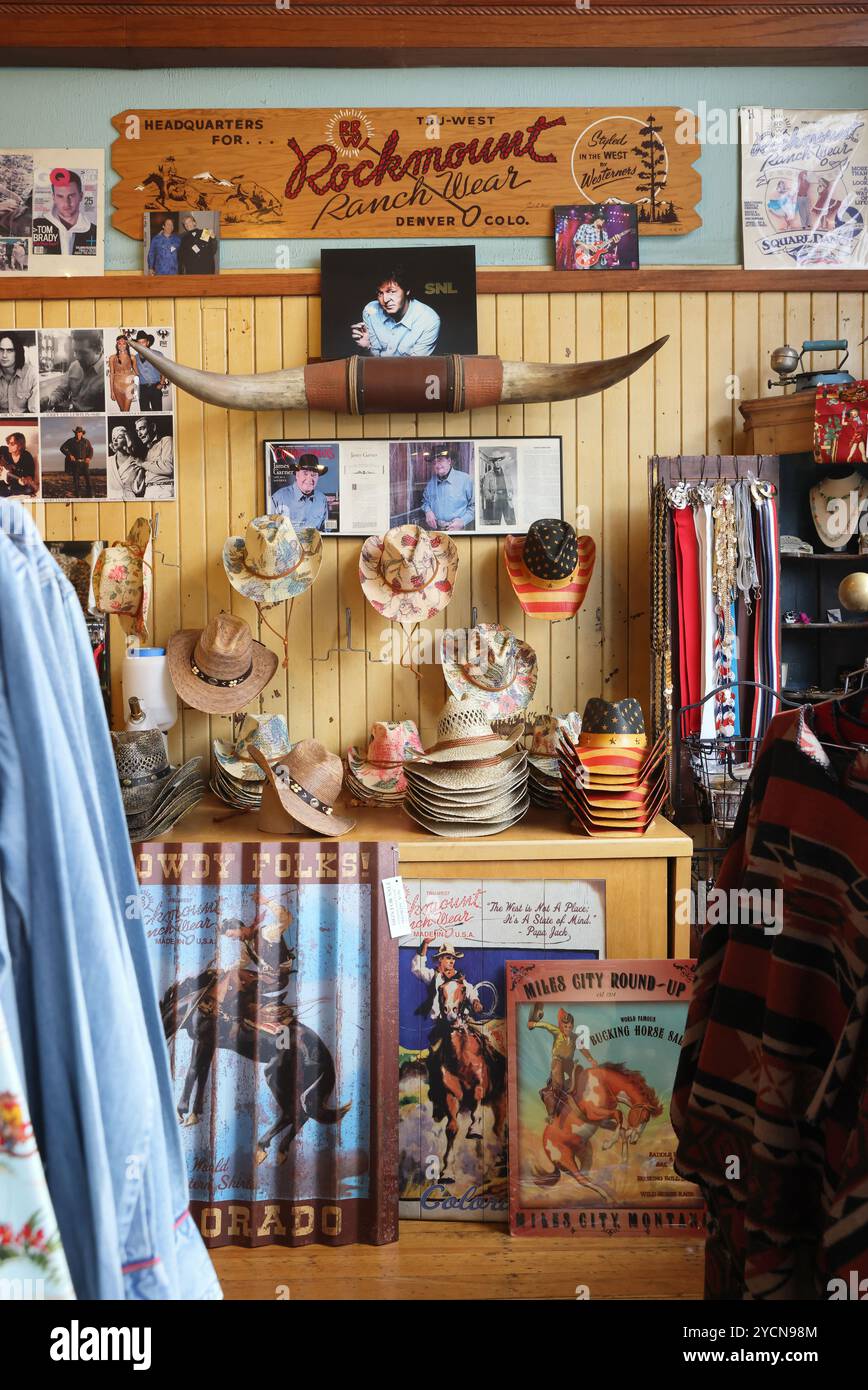 The Rockmount store in Denver, LoDo, an historic building built in 1909 ...