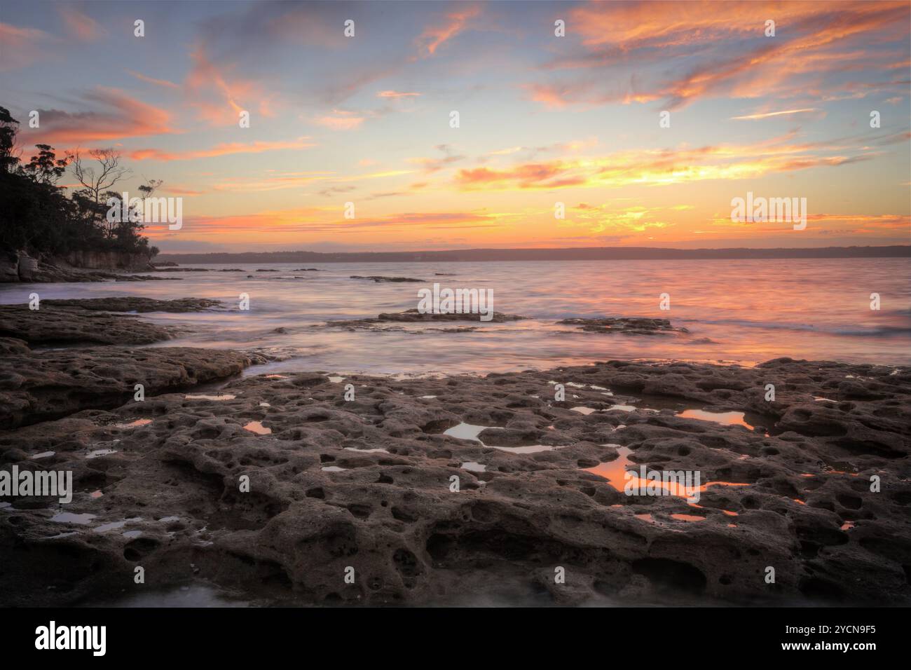 Sunset from Murray's Beach Stock Photo - Alamy