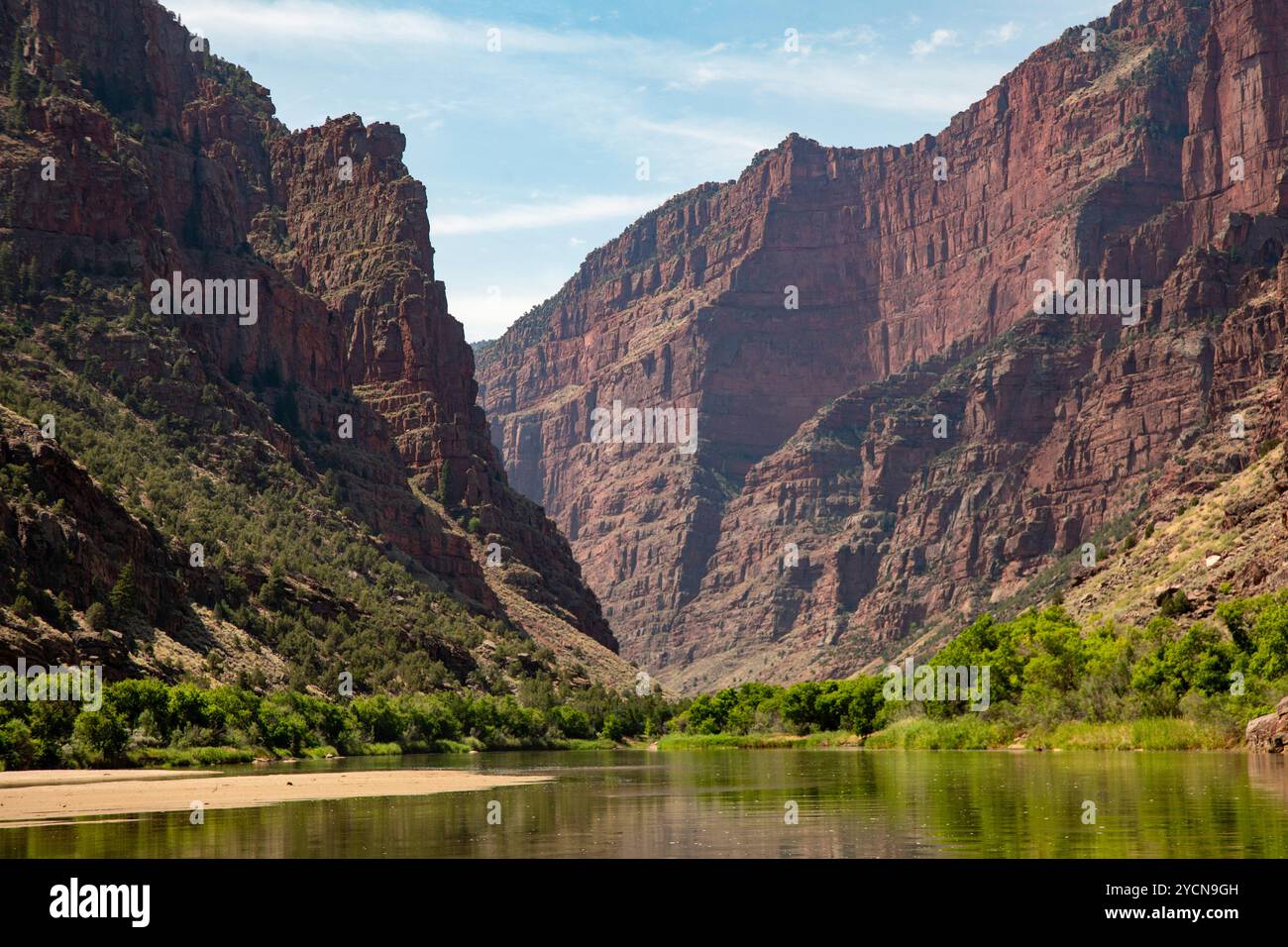 Dinosaur, Colorado - The Green River in Dinosaur National Monument at ...