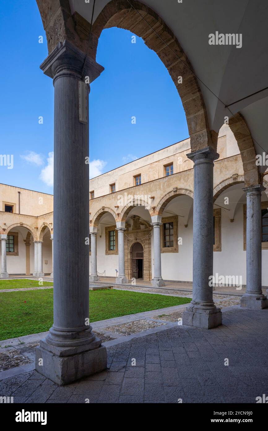 GAM Museum, Gallery of Modern Art, Palermo, Sicily, Italy Stock Photo ...